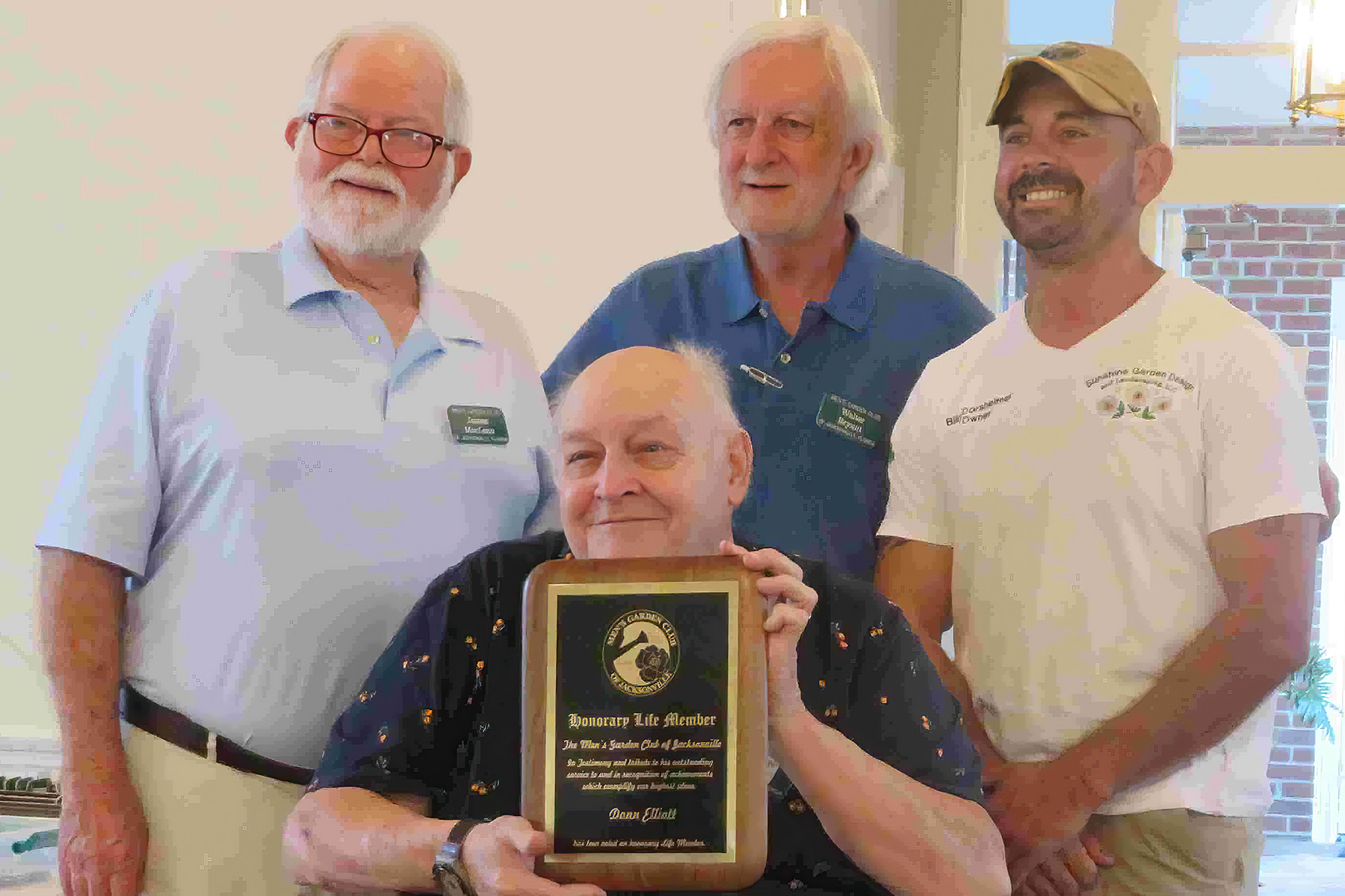 New Officers for the Men’s Garden Club – Resident News