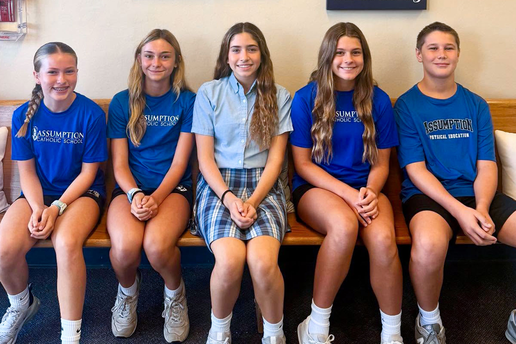 New Year, New Student Leadership at Assumption Catholic School ...